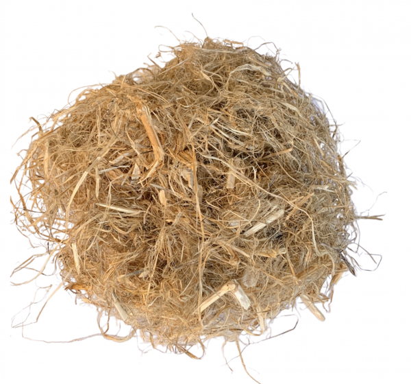 Raw Uncombed Bast Hemp Fiber | Per Pound | Bulk Hemp Warehouse