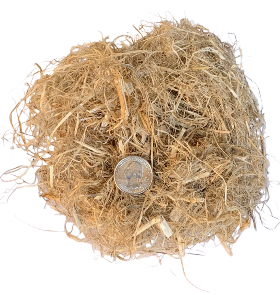 Raw Uncombed Bast Hemp Fiber | Per Pound | Bulk Hemp Warehouse