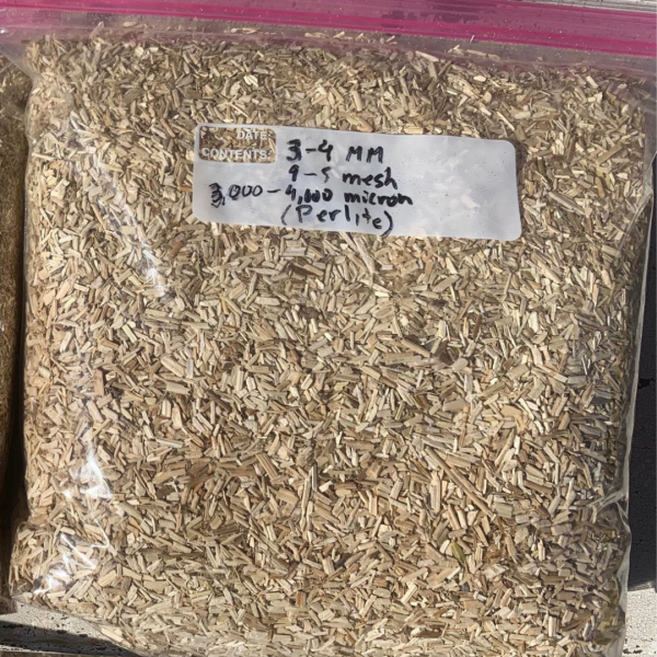 Small Hemp Hurd Pieces 1mm To 6mm - Per Pound | Bulk Hemp Warehouse